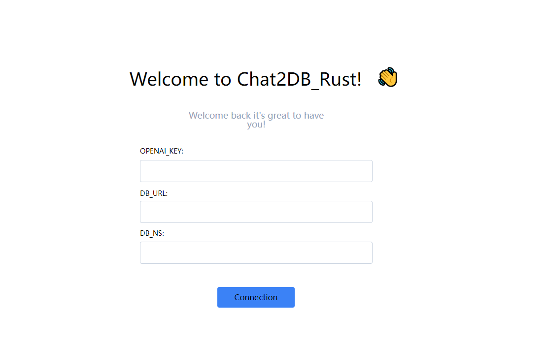 GitHub - Cocola6s6/Chat2DB_rust: 参考 Chat2DB 的效果，使用 chatgpt 进行自然语言翻译，然后对数据库进行操作，使用 rust 语言实现的 web 应用。
